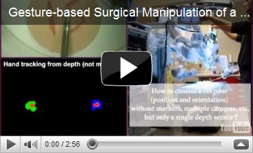 Kinect And daVinci Surgical Robot Do Simulated Surgery Suturing ...